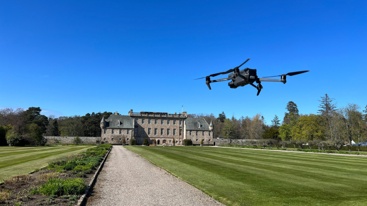 ITV Filming - Gordonstoun School | PB Aerial Imaging