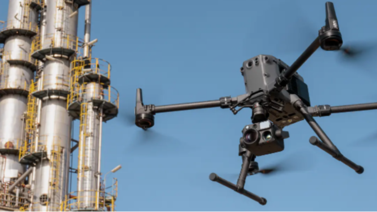 Oil and Gas: Flare Stack Inspections by Drones | PB Aerial Imaging